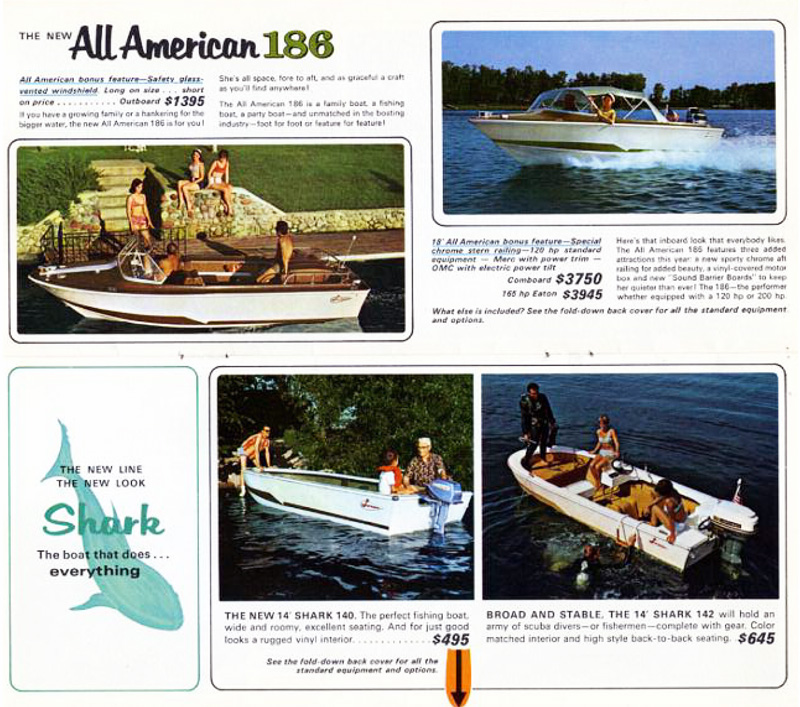 1968 Larson Brochure Page 6 | Endless Boating Forums