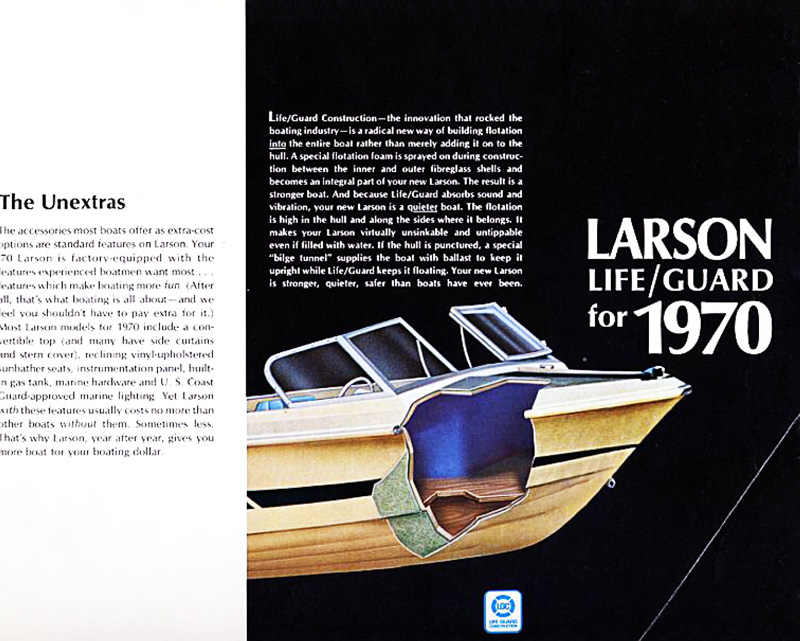 1970 Larson Brochure Page 3 | Endless Boating Forums