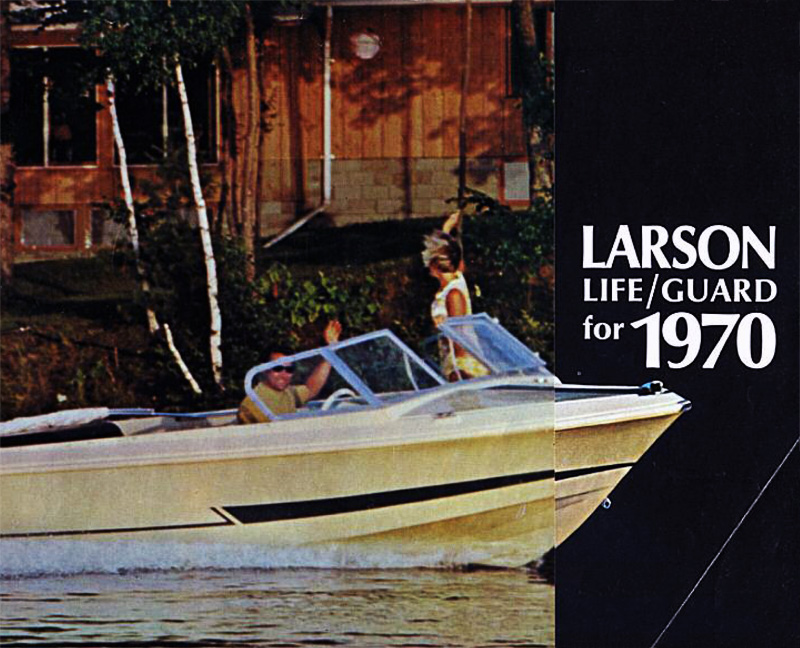1970 Larson Brochure Page Front Cover | Endless Boating Forums