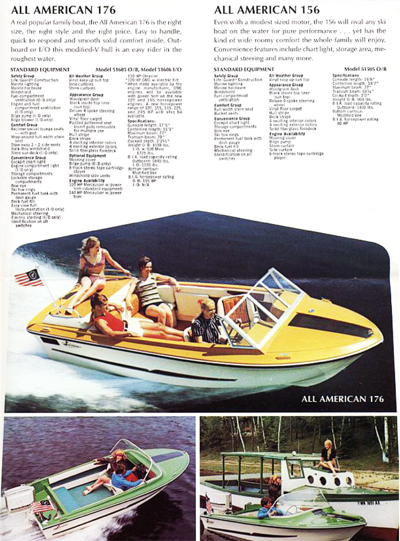 1972 Larson Brochure Page 8 | Endless Boating Forums