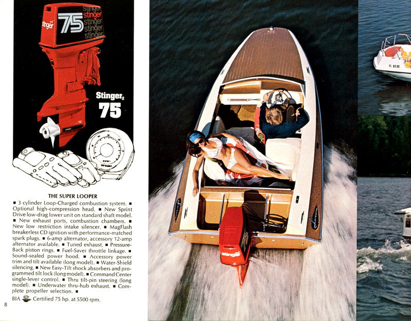 1975 Johnson Brochure Page 8 | Endless Boating Forums
