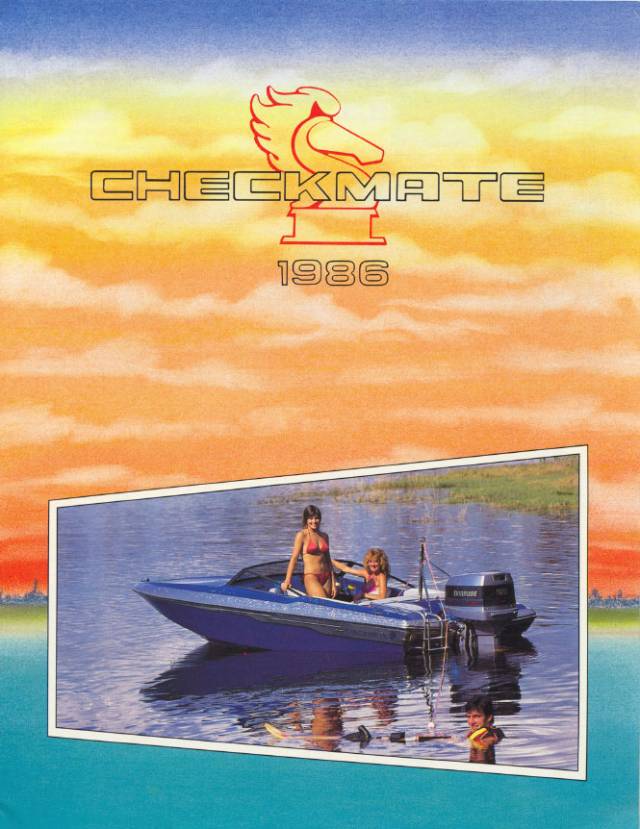 1986 Checkmate Brochure Front Cover | Endless Boating Forums