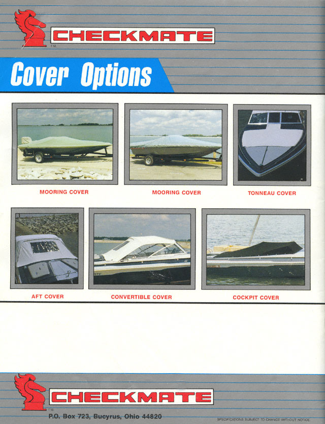 1987 Checkmate Brochure Page 32 | Endless Boating Forums