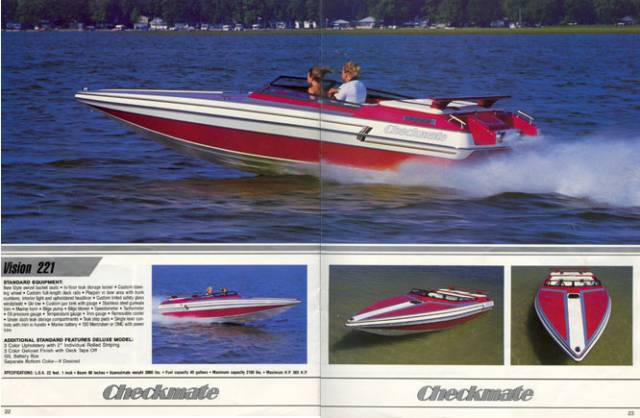 1988 Checkmate Brochure Page 22&23 | Endless Boating Forums