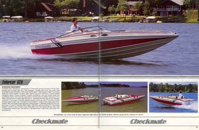 1988 Checkmate Brochure Page 28&29 | Endless Boating Forums