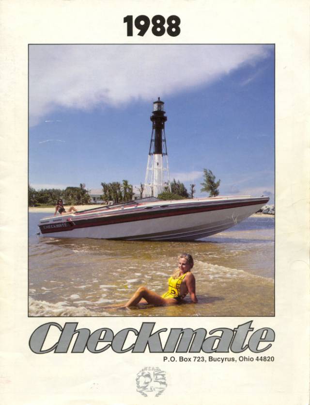 1988 Checkmate Brochure Page Front Cover | Endless Boating Forums