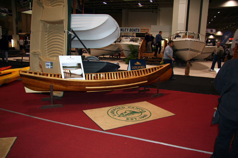 Langford Canoe Display at 2011 TIBS | Endless Boating Forums