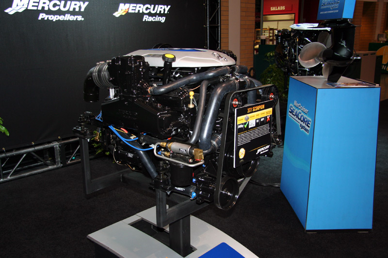 Mercury Marine Mercruiser Display at 2009 TIBS | Endless Boating Forums